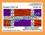 French Guard Flags - League Of Augsburg - Fighting Talk